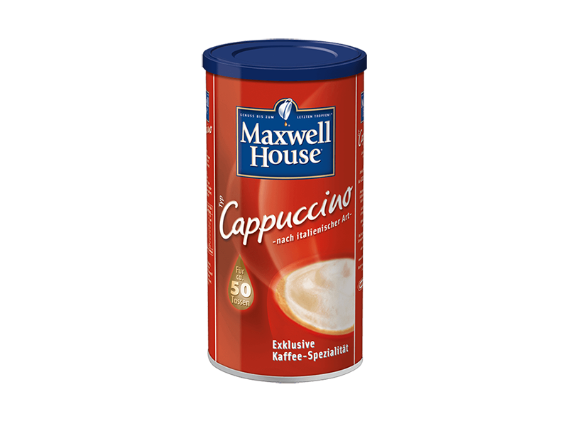Maxwell House Cappuccino|Jacobs Professional Instant-Kaffee